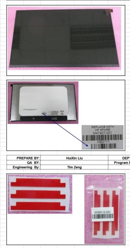 SPS-LCD RAW PANEL 14 HD AG SVA 250 – REF: M47407-001 – Loja SMS Brasil